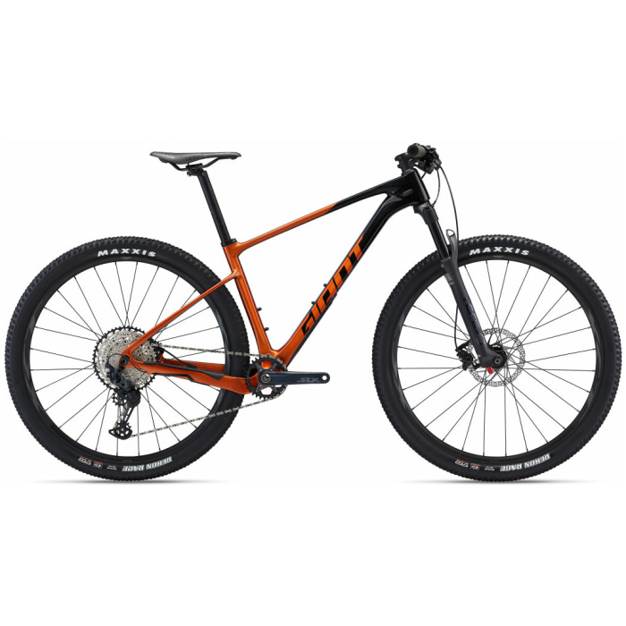 Giant XtC Advanced 29er 2 Black / Amber Glow Heren 2022 - Wielerhuis de Meulenreek
